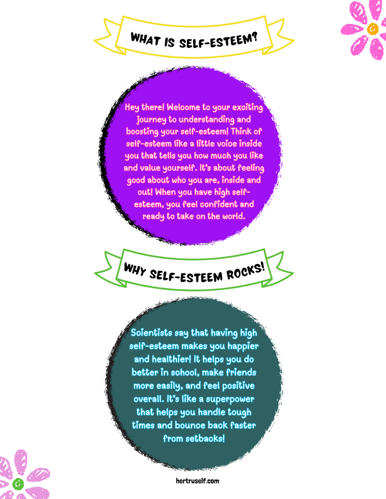 Self-Esteem Workbook for Girls Aged 12-14 PDF